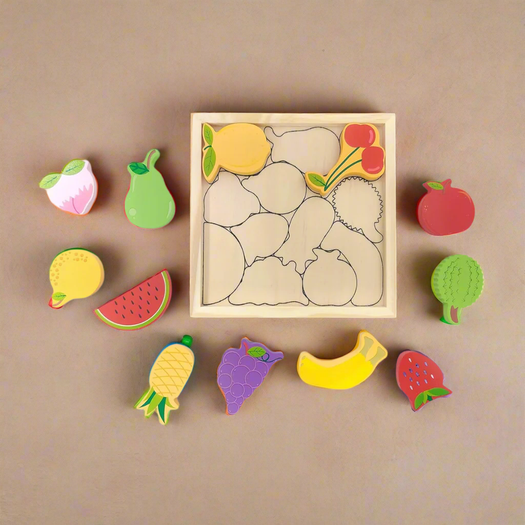 Teach Healthy Eating with Fruit Puzzle Blocks! – Erenjoy