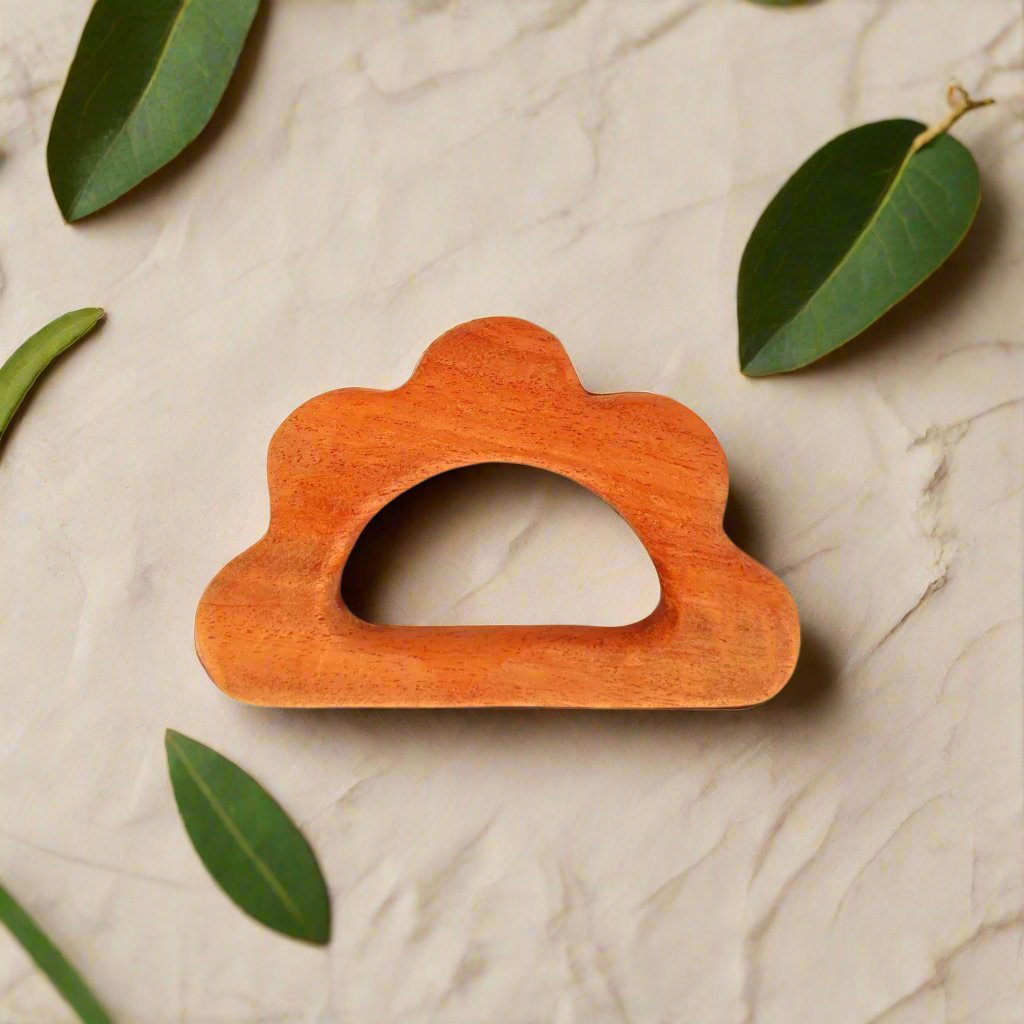 Cloud Shape Neem Wood Teether – Erenjoy