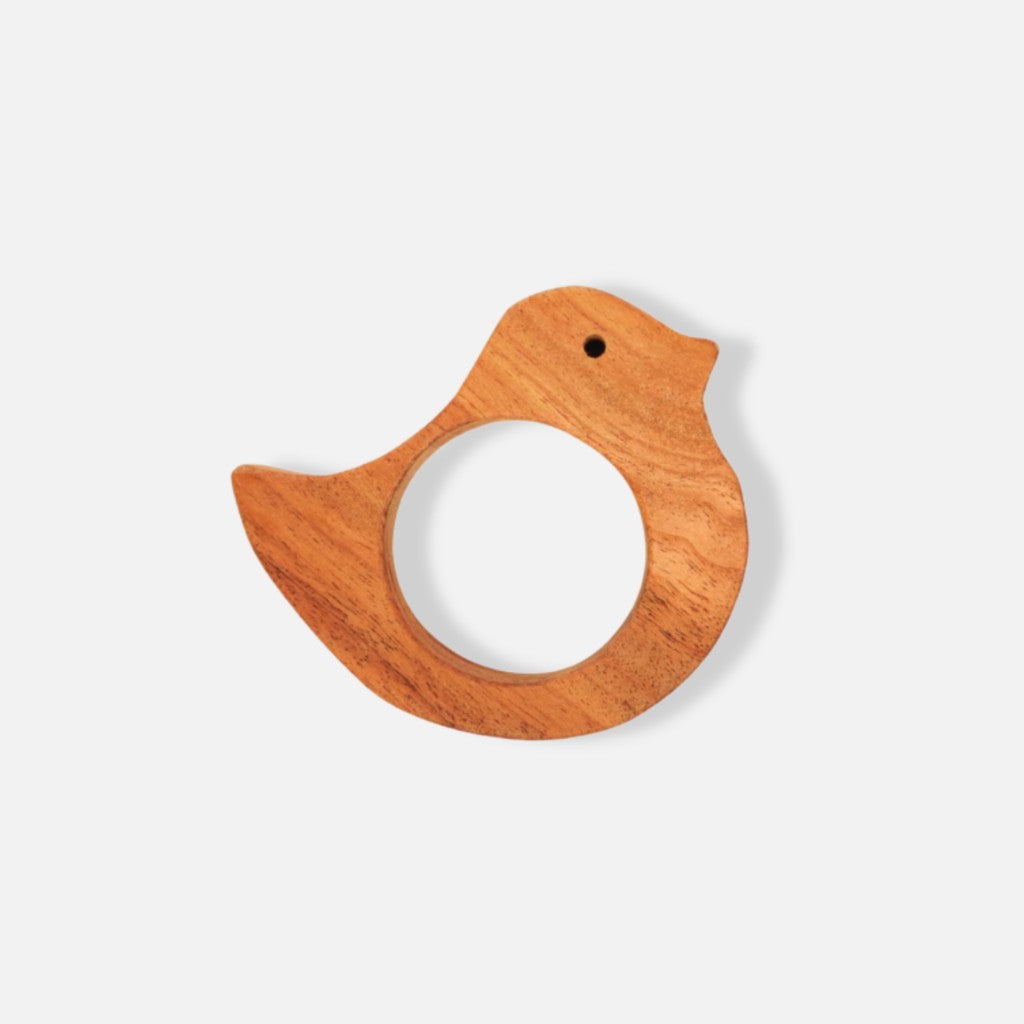 Erenjoy Bird Shaped Neem Wooden Teether for Babies