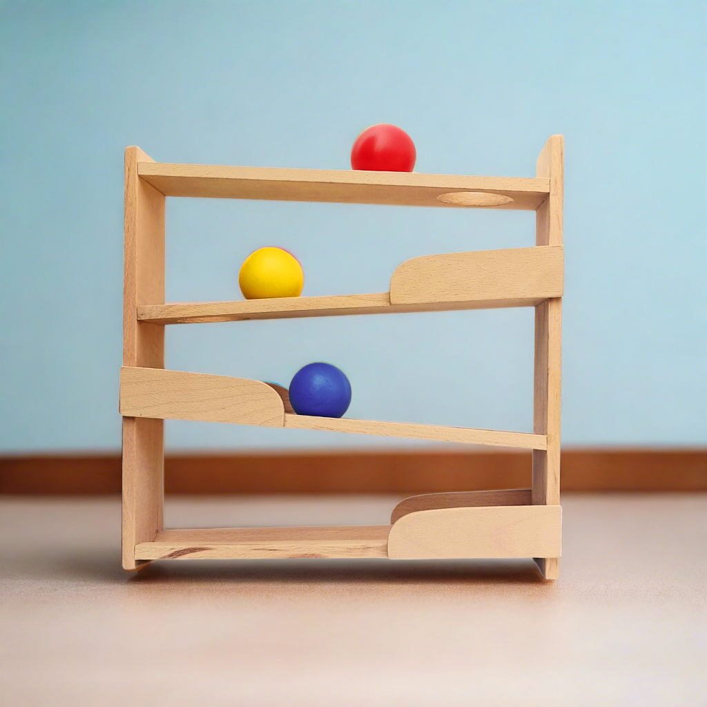 Montessori Wooden Ball Tracker for Babies & Toddlers – Erenjoy